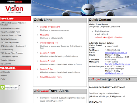 Solutions - Direct Travel | Les services Direct Travel