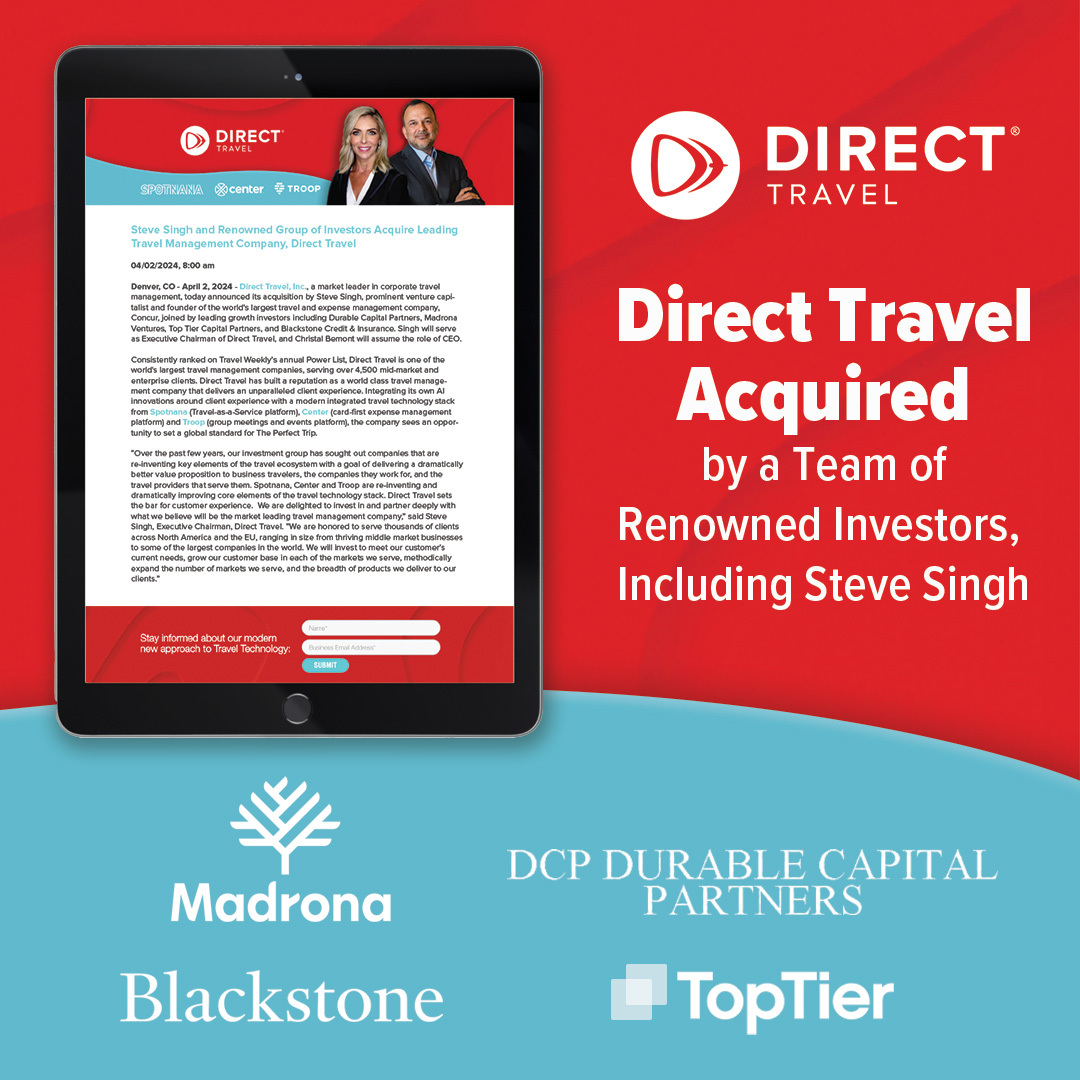 Press Releases | Direct Travel